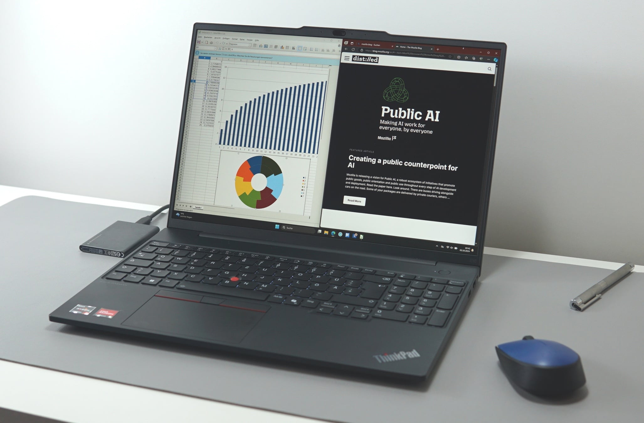 Análise do laptop Lenovo ThinkPad E16 Gen 2 AMD: Corta os cantos ...