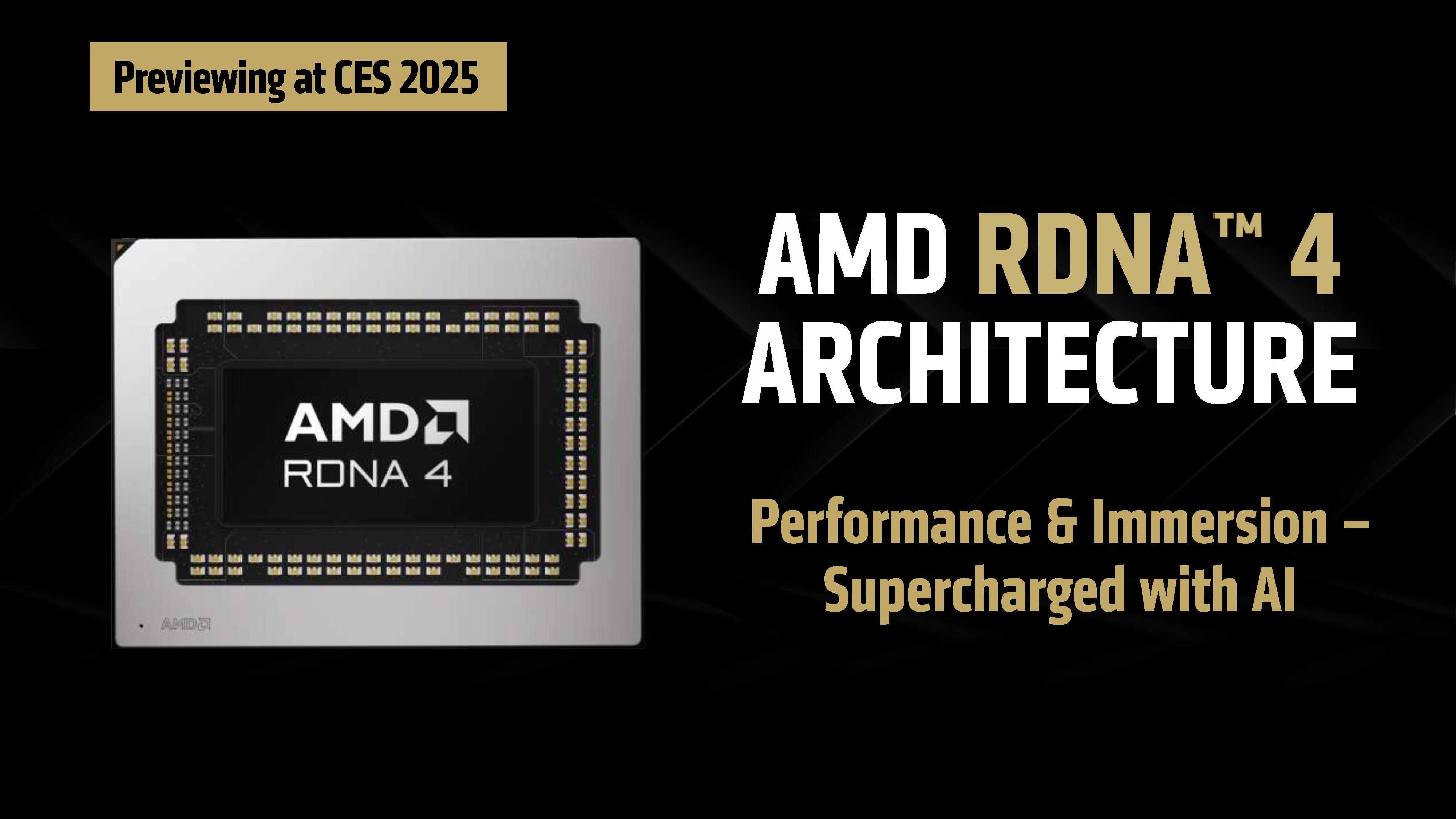 A AMD apresenta o RDNA 4 com nova RT, computação e codificação de mídia ...