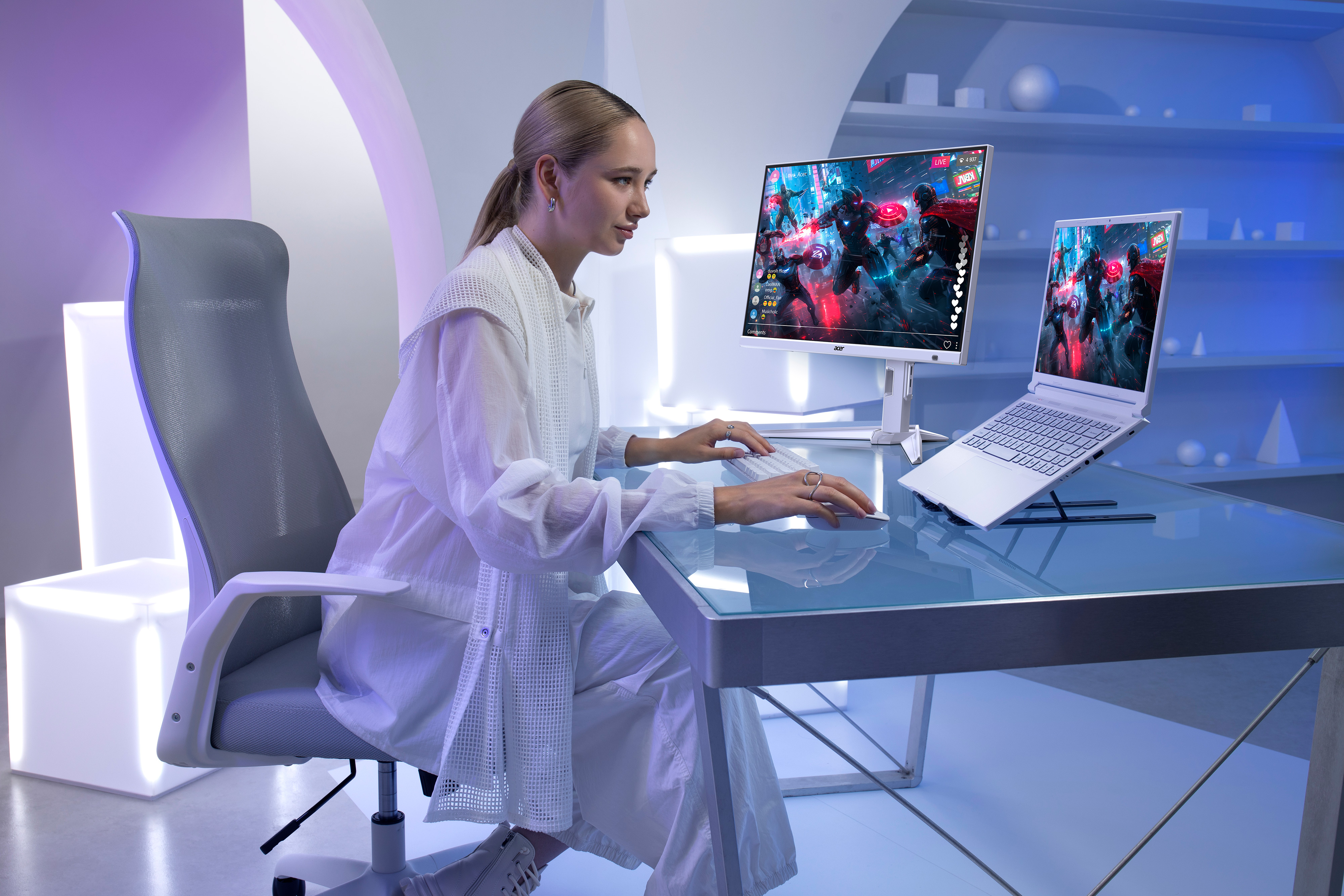 Acer apresenta o Nitro V 14 com APUs Ryzen 8040, RTX 4050 e switch MUX ...