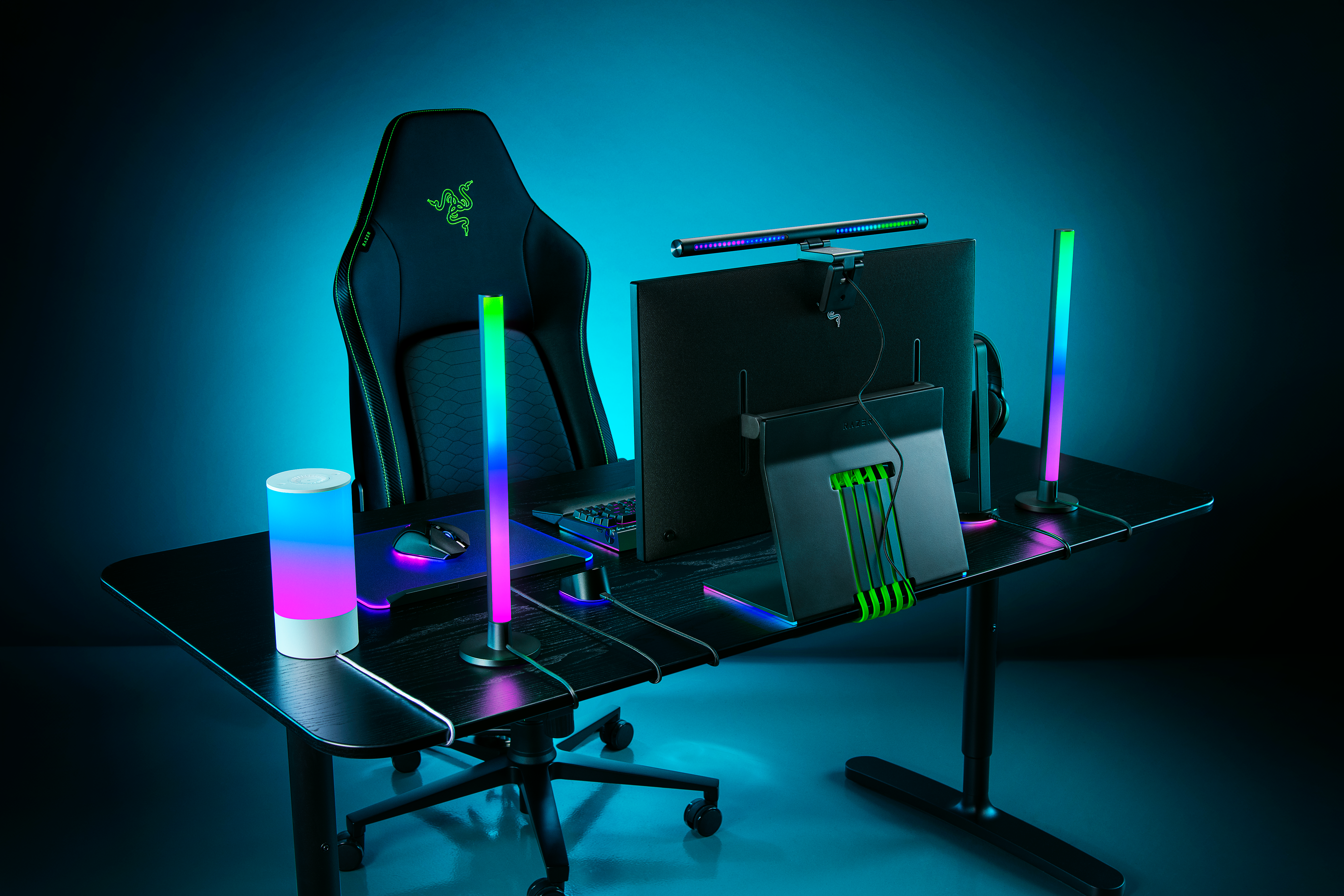 Razer lança Aether Standing Light Bars com suporte a Chroma RGB e ...