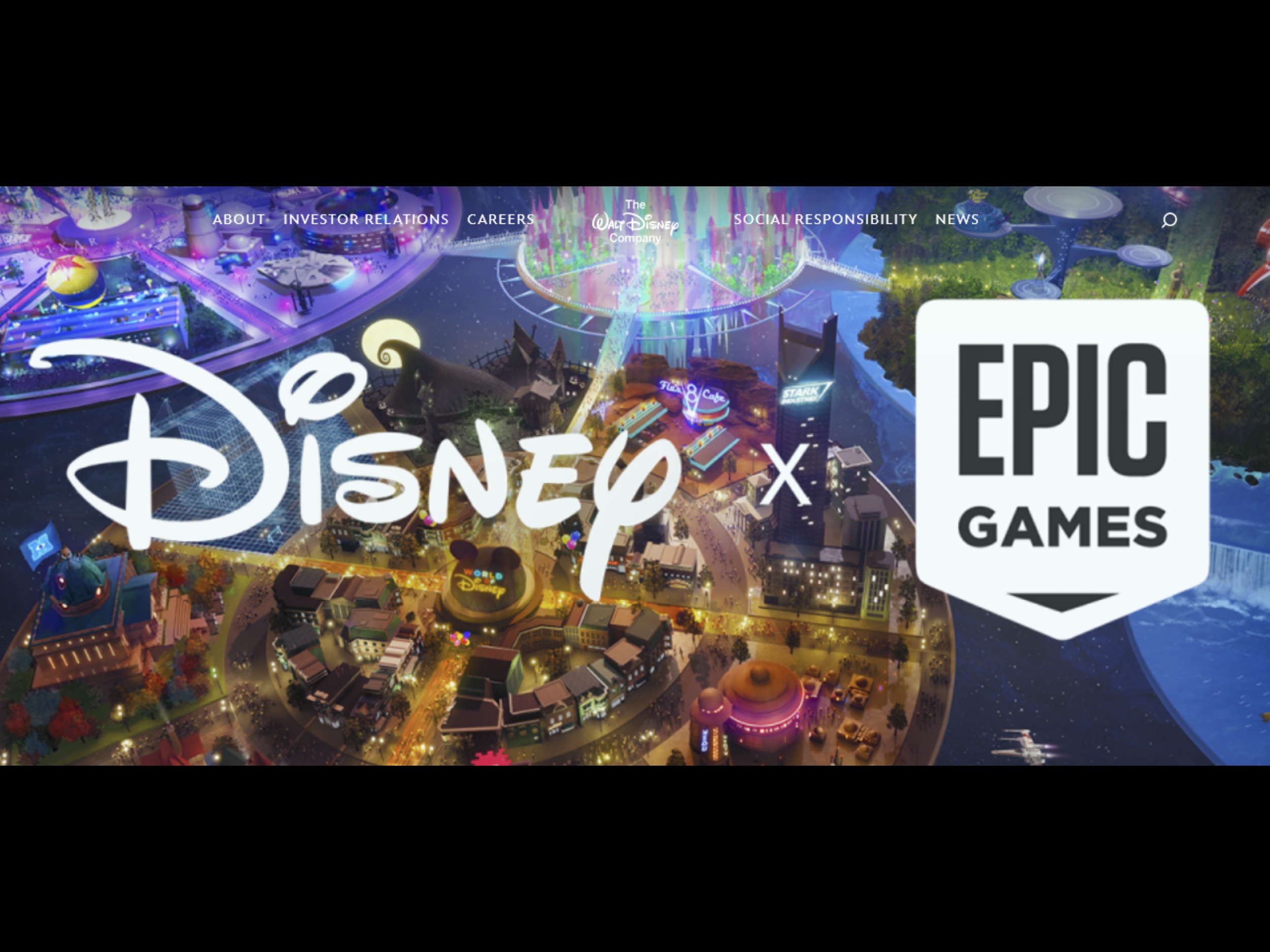 A Disney investe mais de um bilhão na Epic Games, lançando sua mais ...