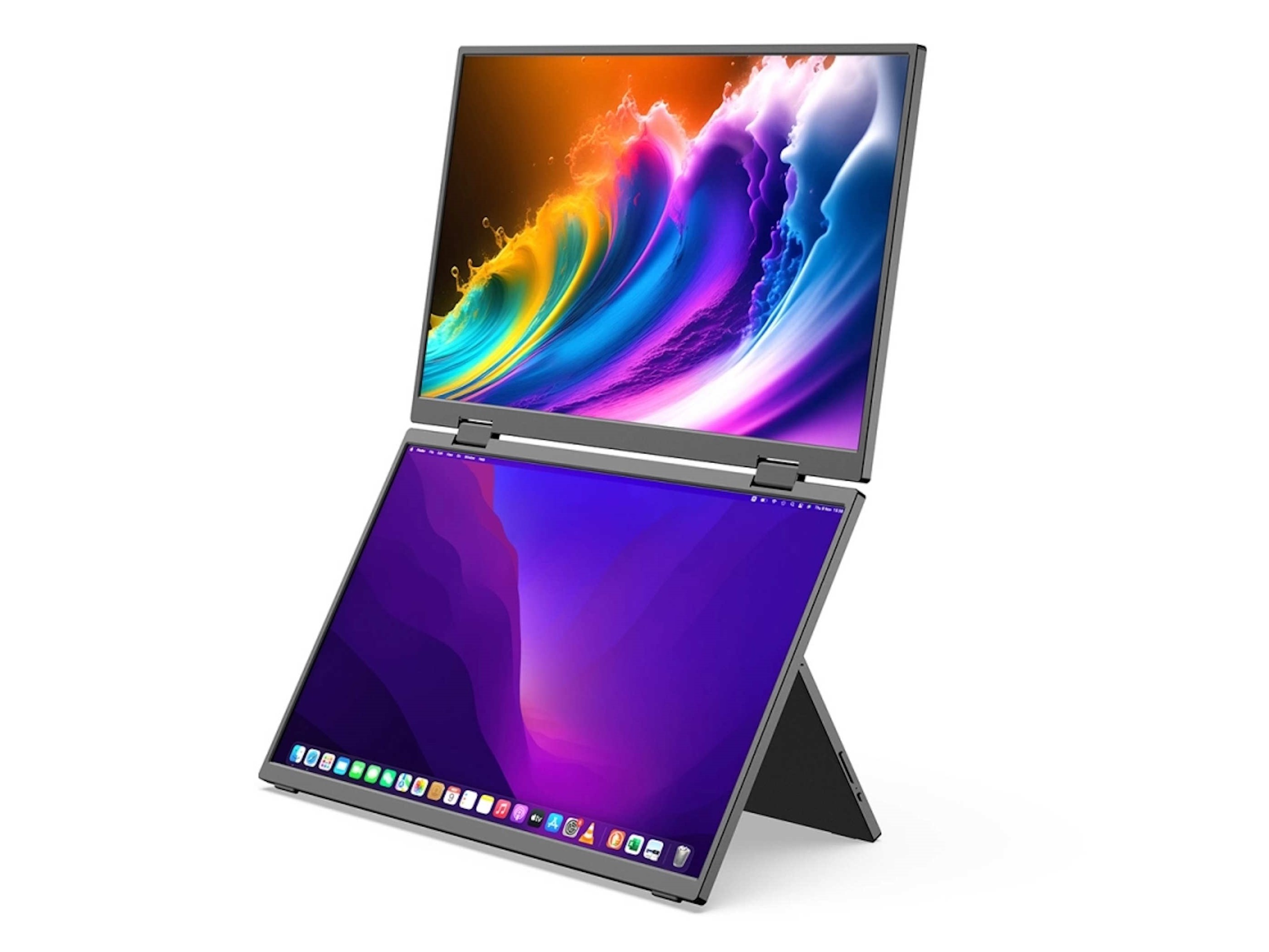 SF15 Fold: O monitor portátil de tela dupla promete melhor ...