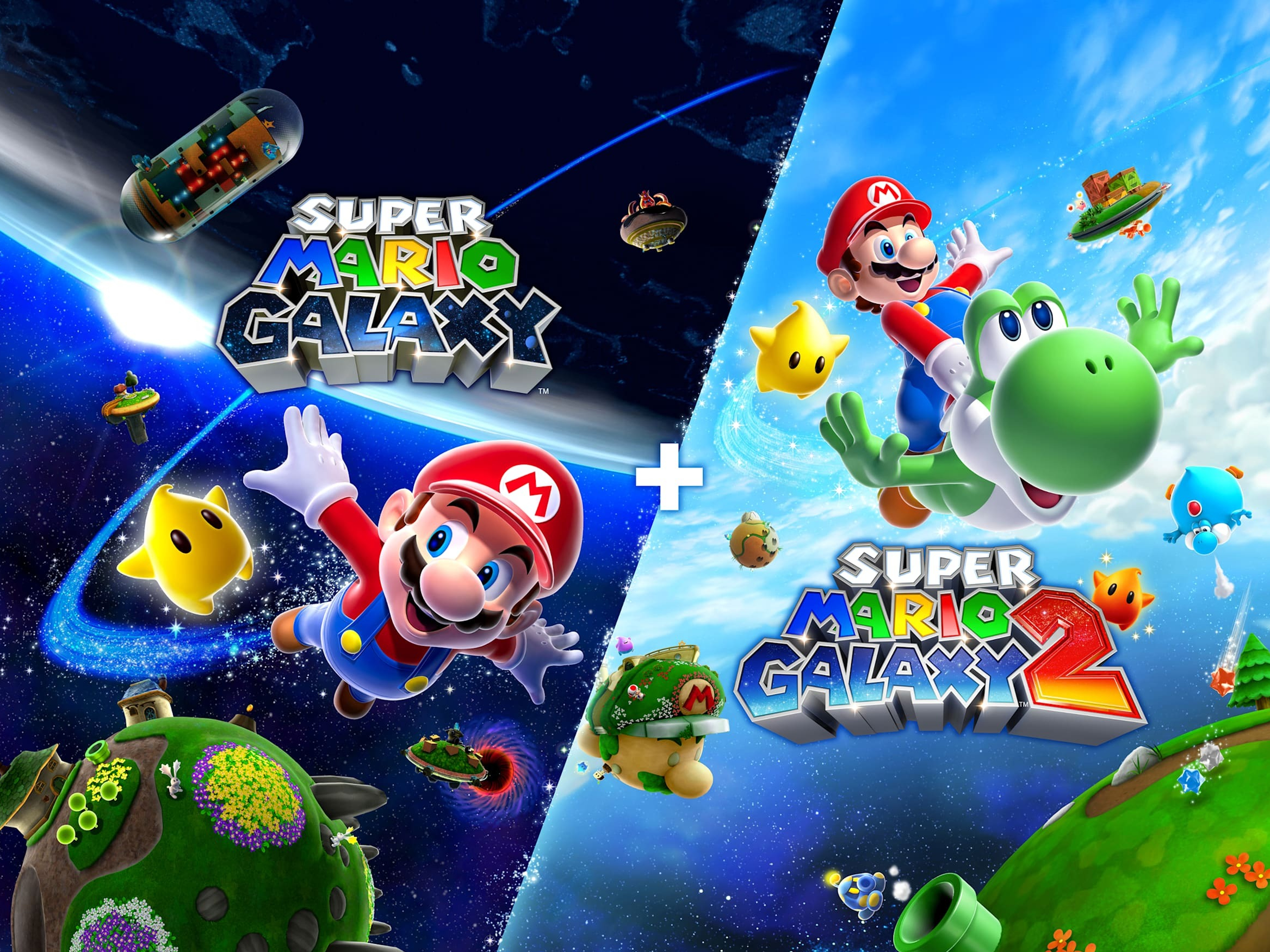 A Nintendo lança Super Mario Galaxy e Super Mario Galaxy 2 para Switch ...
