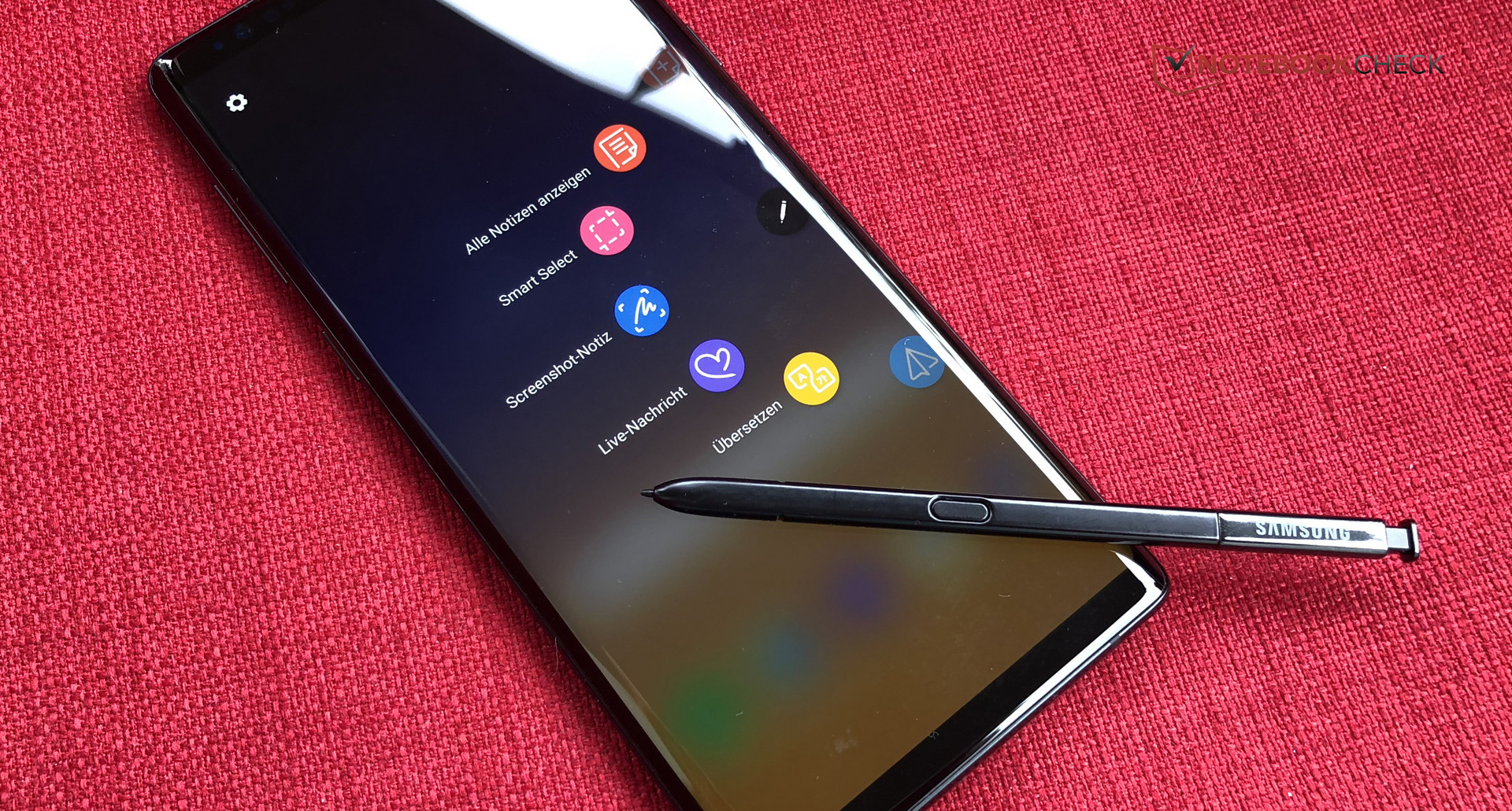 Breve Análise do Smartphone Samsung Galaxy Note 9 - Notebookcheck.info