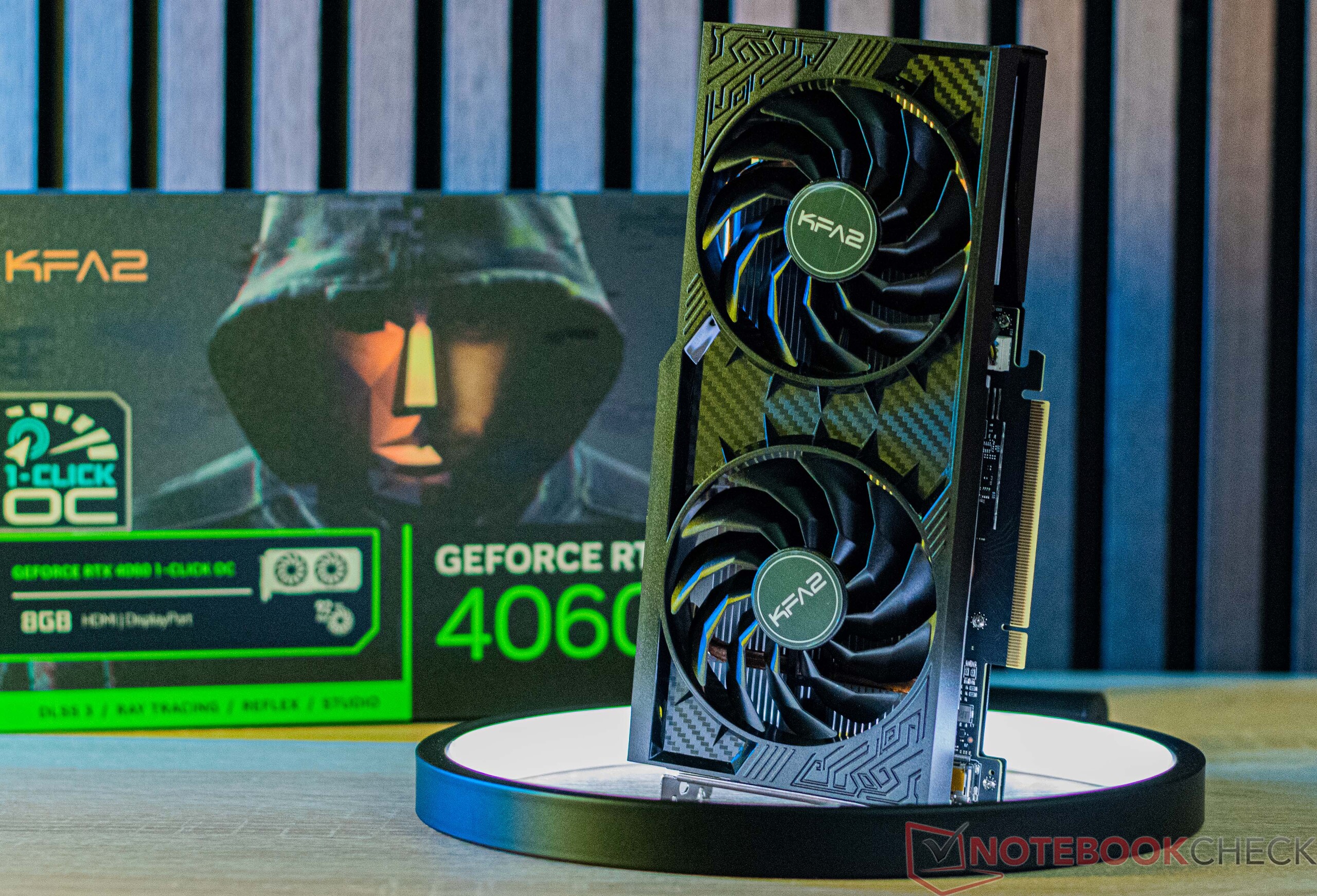 Análise da placa de vídeo KFA2 GeForce RTX 4060 1-Click OC 2X: A atual ...